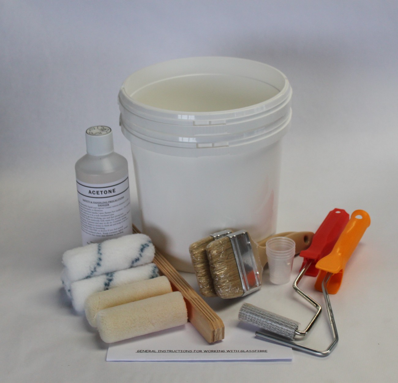 Ancillary Kit A – 3″ to 4″ tools | Glassfibre and Resin Supplies Ltd