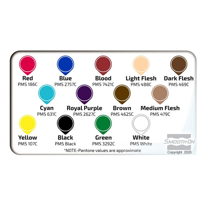 Silc Pig™ – Silicone Colour Pigments | Glassfibre and Resin Supplies Ltd